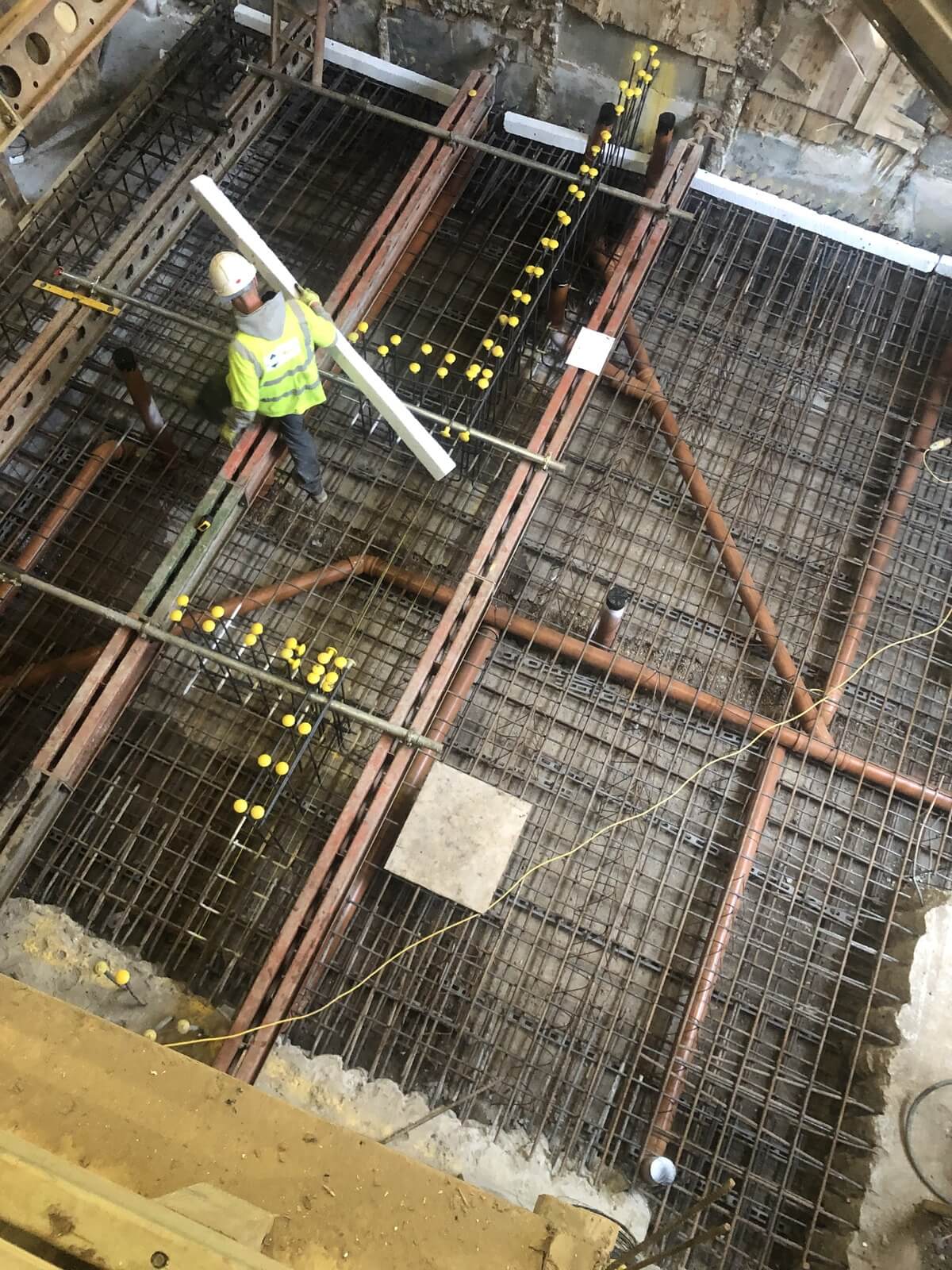 Reinforced Concrete Framework | Our Services | BH Basements